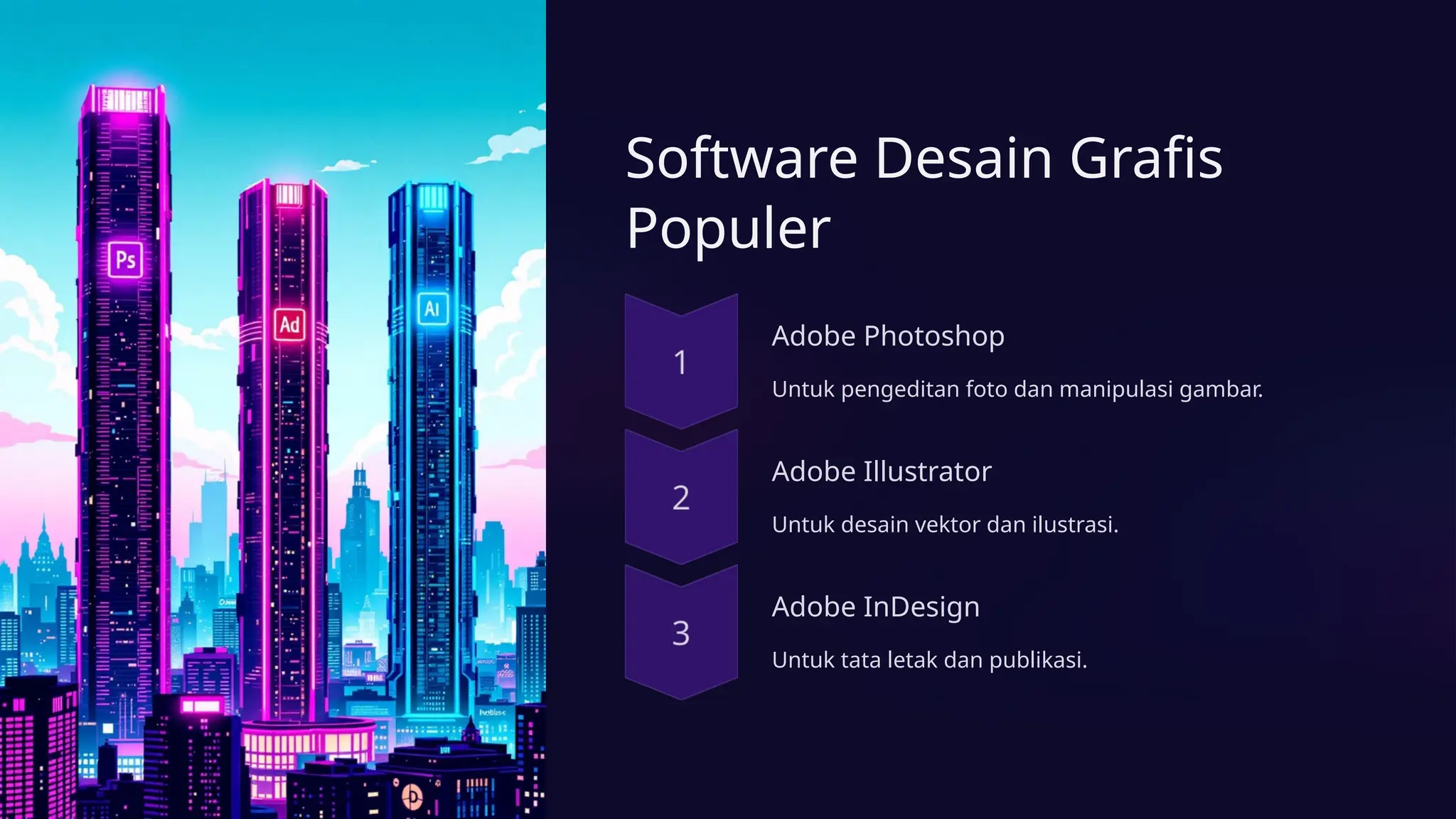 Materi Desain Grafis Lengkap PowerPoint 2025 | PPTX