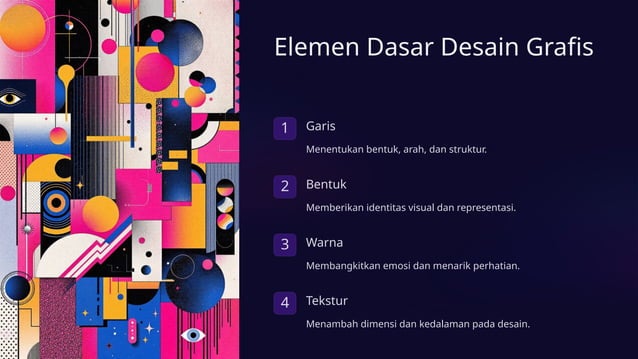 Materi Desain Grafis Lengkap PowerPoint 2025 | PPTX