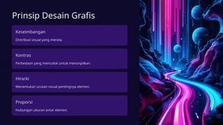 Materi Desain Grafis Lengkap PowerPoint 2025 | PPTX