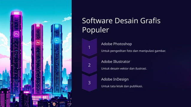 Materi Desain Grafis Lengkap PowerPoint 2025 | PPTX