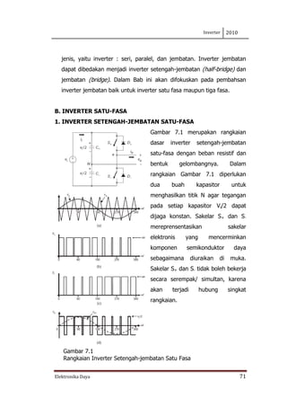 Materi elektronika-daya-inverter | PDF