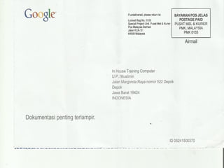 Cara Daftar Google Map | PDF