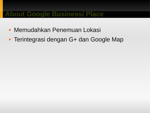 Cara Daftar Google Map | PDF
