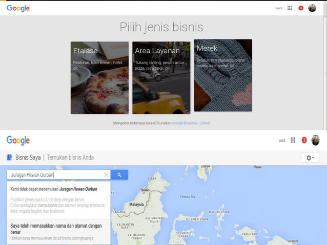Cara Daftar Google Map | PDF