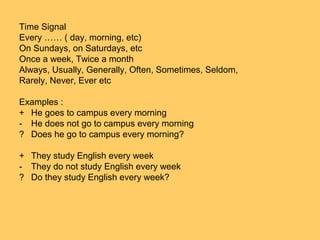 simple present | PPT