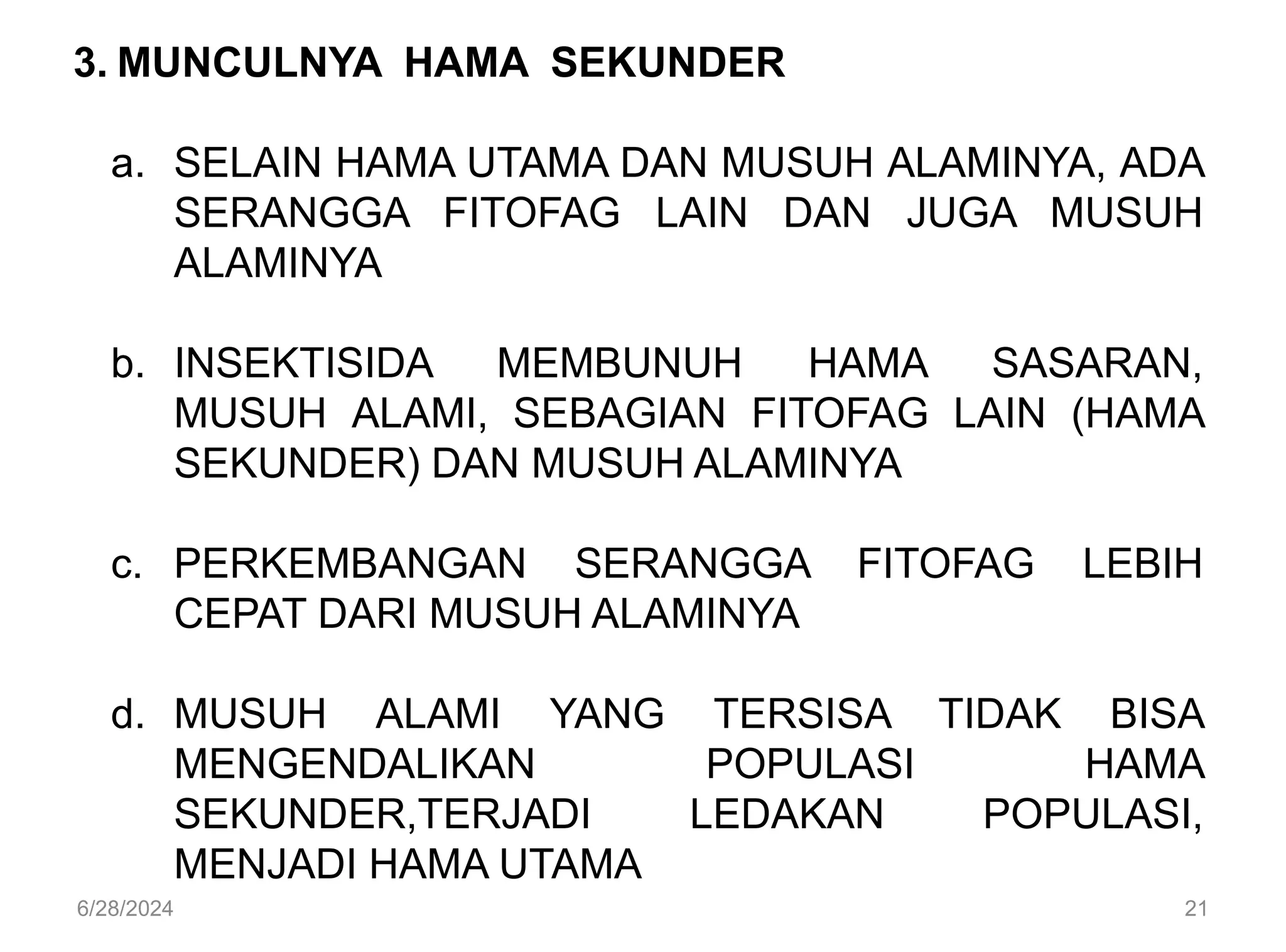 MATERI-I ppt pengendalian hama tanaman bahan kuliah | PPT