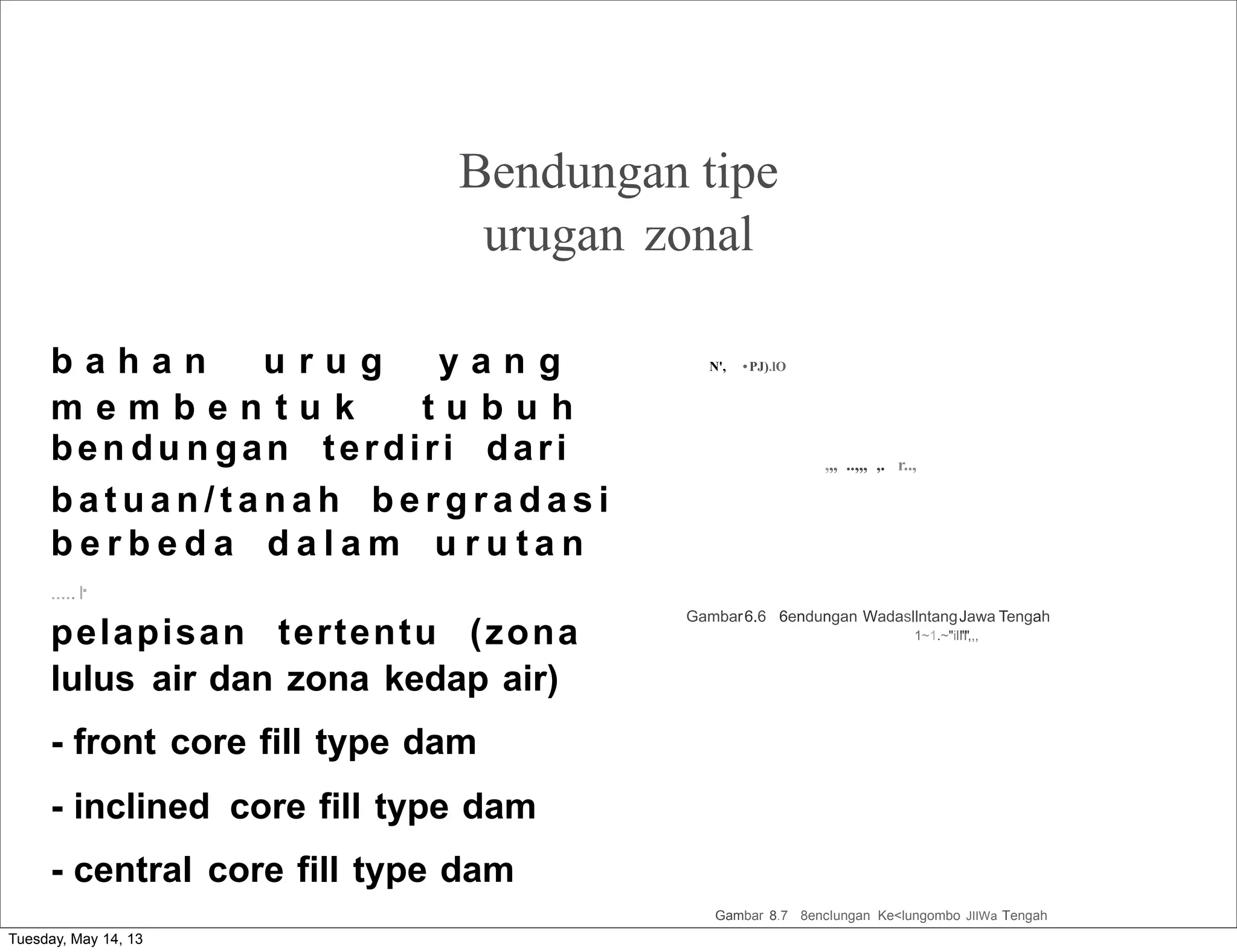 Materi ii-tipe-bendungan-urugan | PPTX