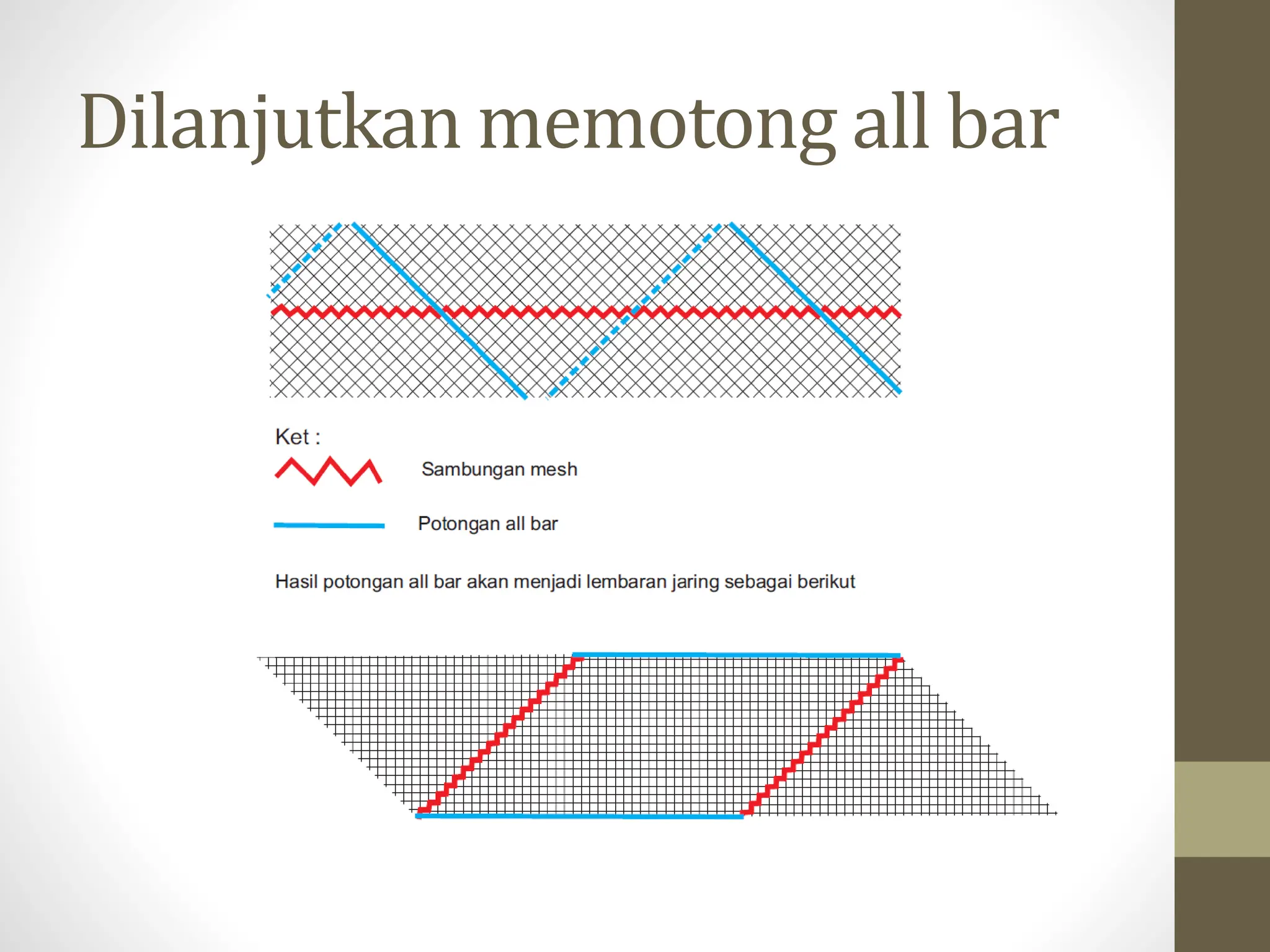 Materi - Jaring Tarik Berkantong untuk nelayan | PPTX