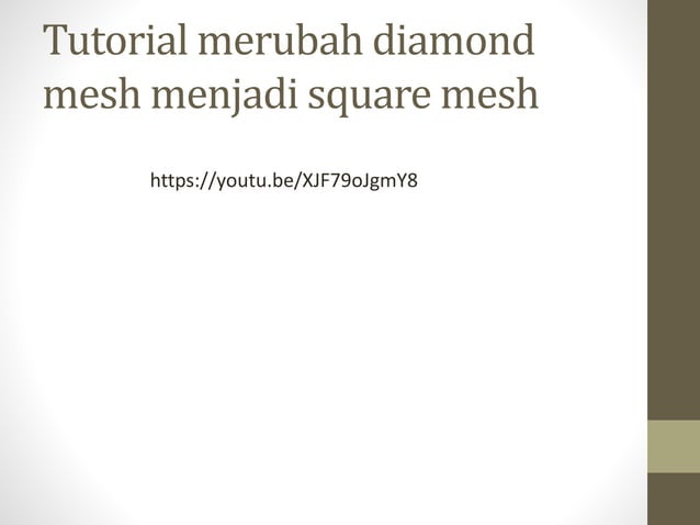 Materi - Jaring Tarik Berkantong untuk nelayan | PPTX