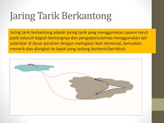 Materi - Jaring Tarik Berkantong untuk nelayan | PPTX