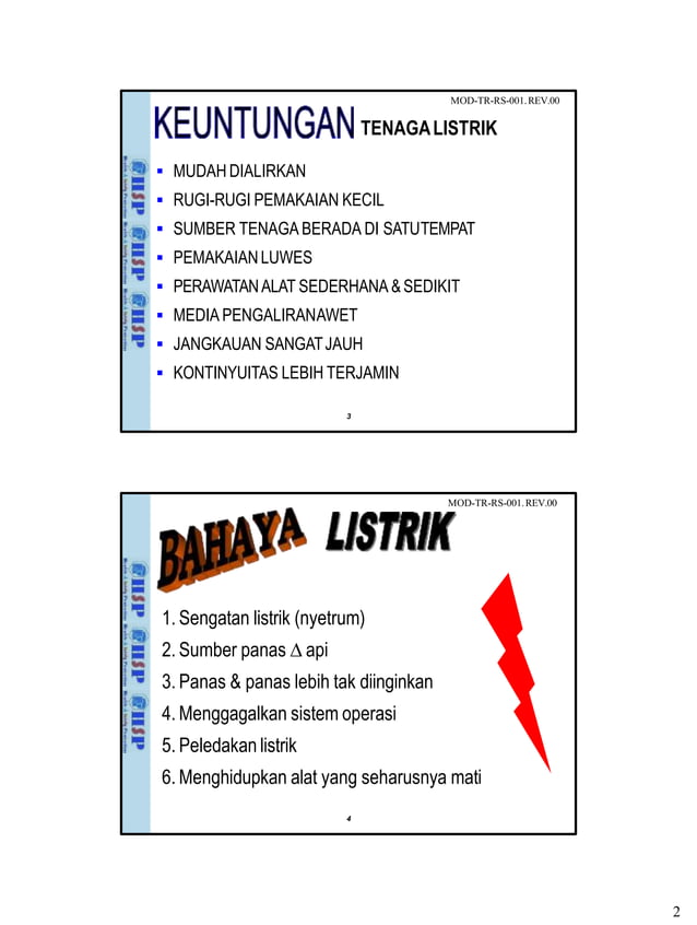 Materi k3a-listrik | PDF