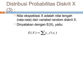 DISTRIBUSI PROBABILITAS | PPT