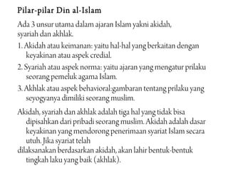 Materi kuliah-agama-etika-islam | PPT