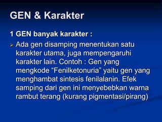 Materi kuliah-genetika program study biologi | PPTX