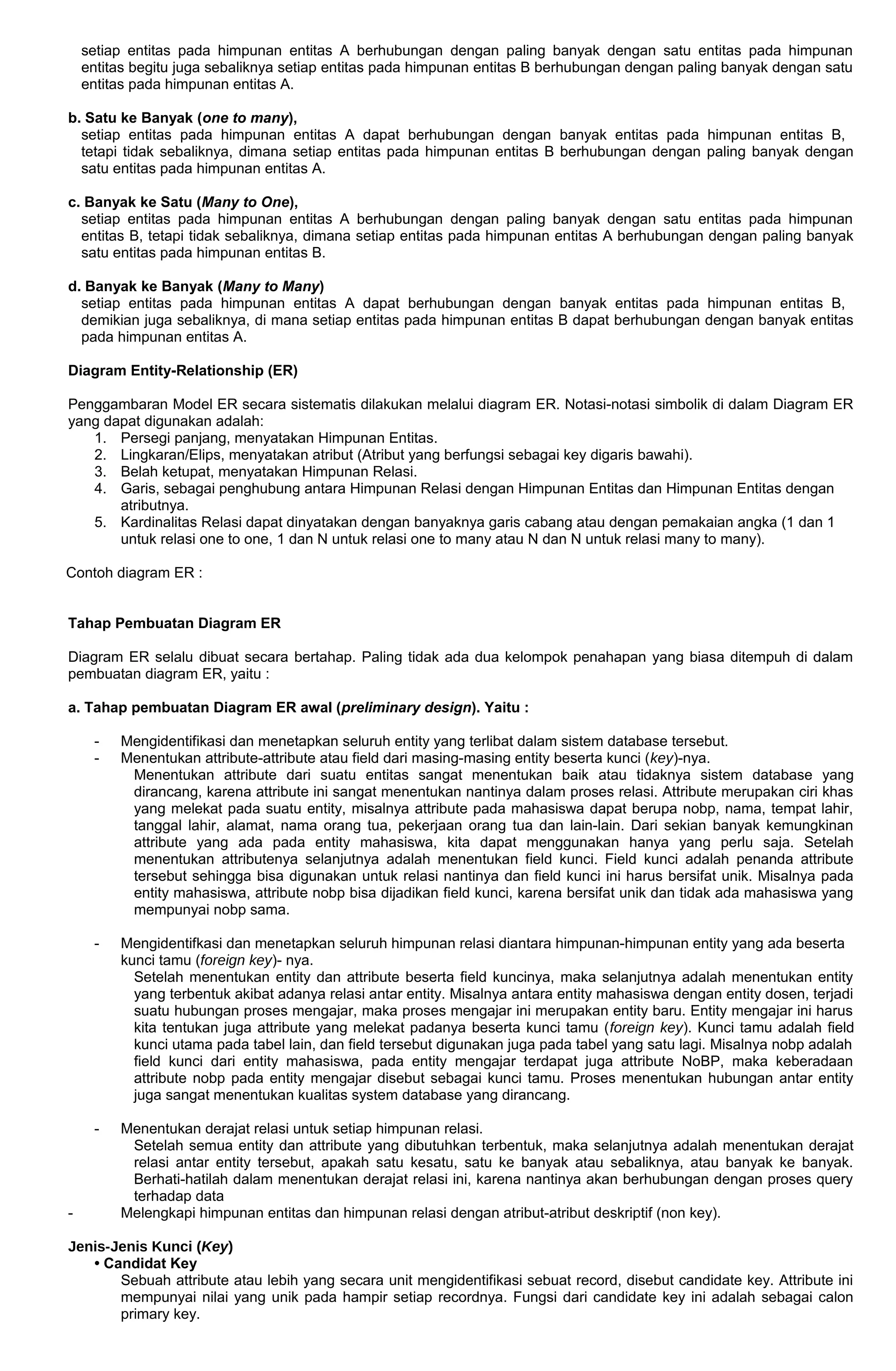 Materi kuliah-sistem-basis-data1 | DOC