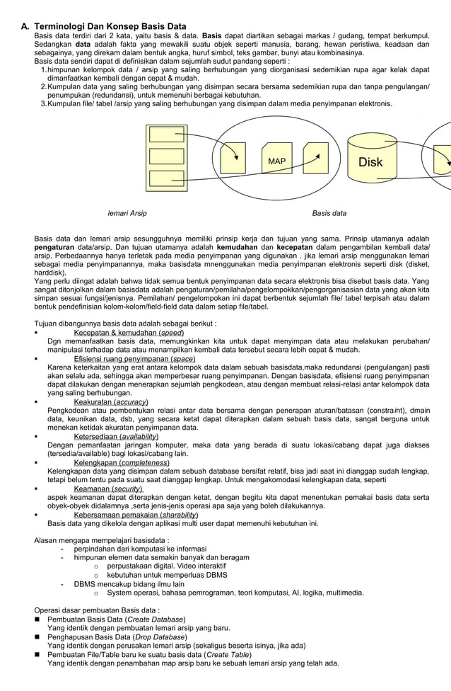 Materi kuliah-sistem-basis-data1 | DOC