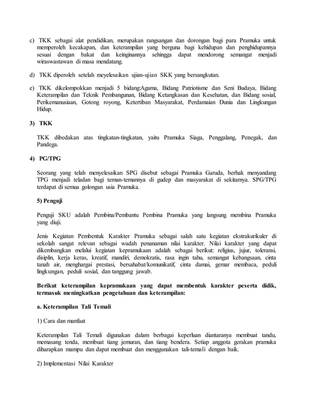 Materi mos-kepramukaan | PDF
