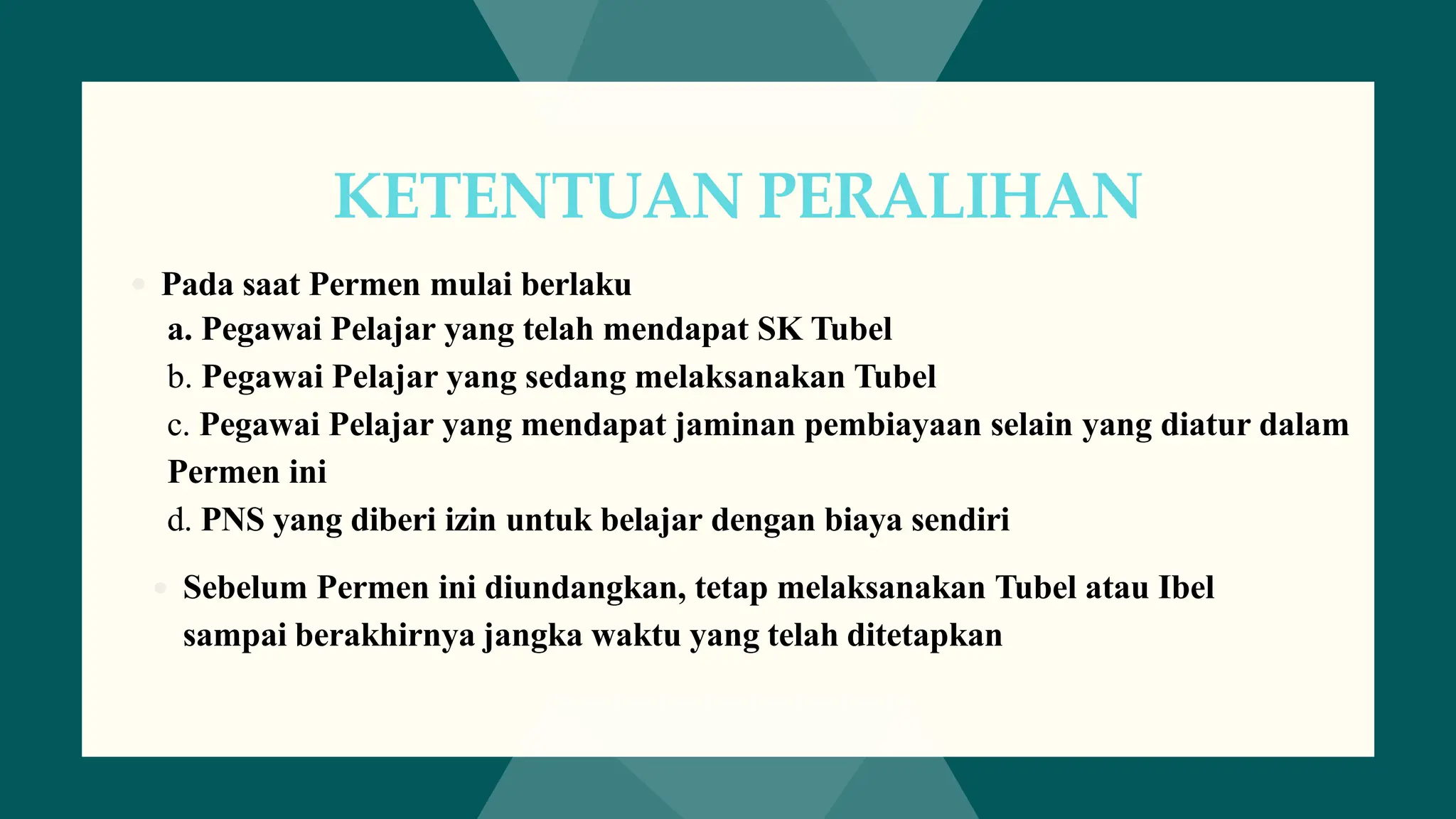 MATERI-PEDOMAN-PEMBERIAN-TUGAS BELAJAR PNS | PDF