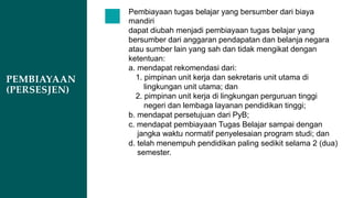 MATERI-PEDOMAN-PEMBERIAN-TUGAS BELAJAR PNS | PDF