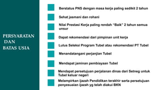 MATERI-PEDOMAN-PEMBERIAN-TUGAS BELAJAR PNS | PDF