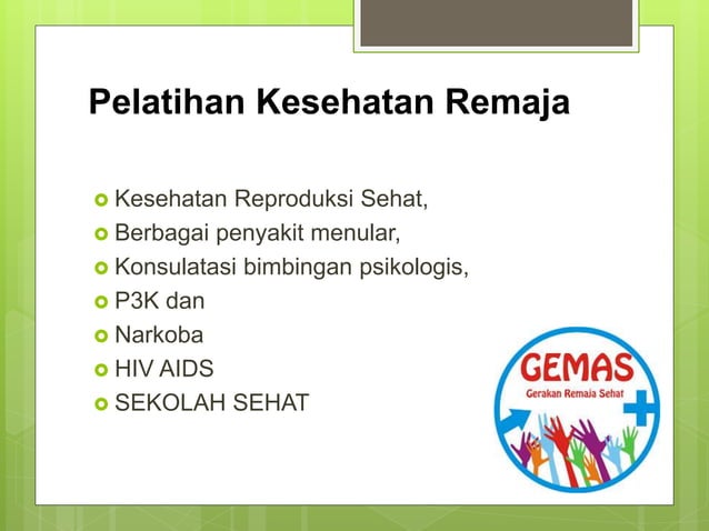 materi kkr dan uks tingkat smp dan sma/ma | PPTX