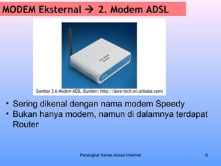 Materi perangkat keras internet | PPT