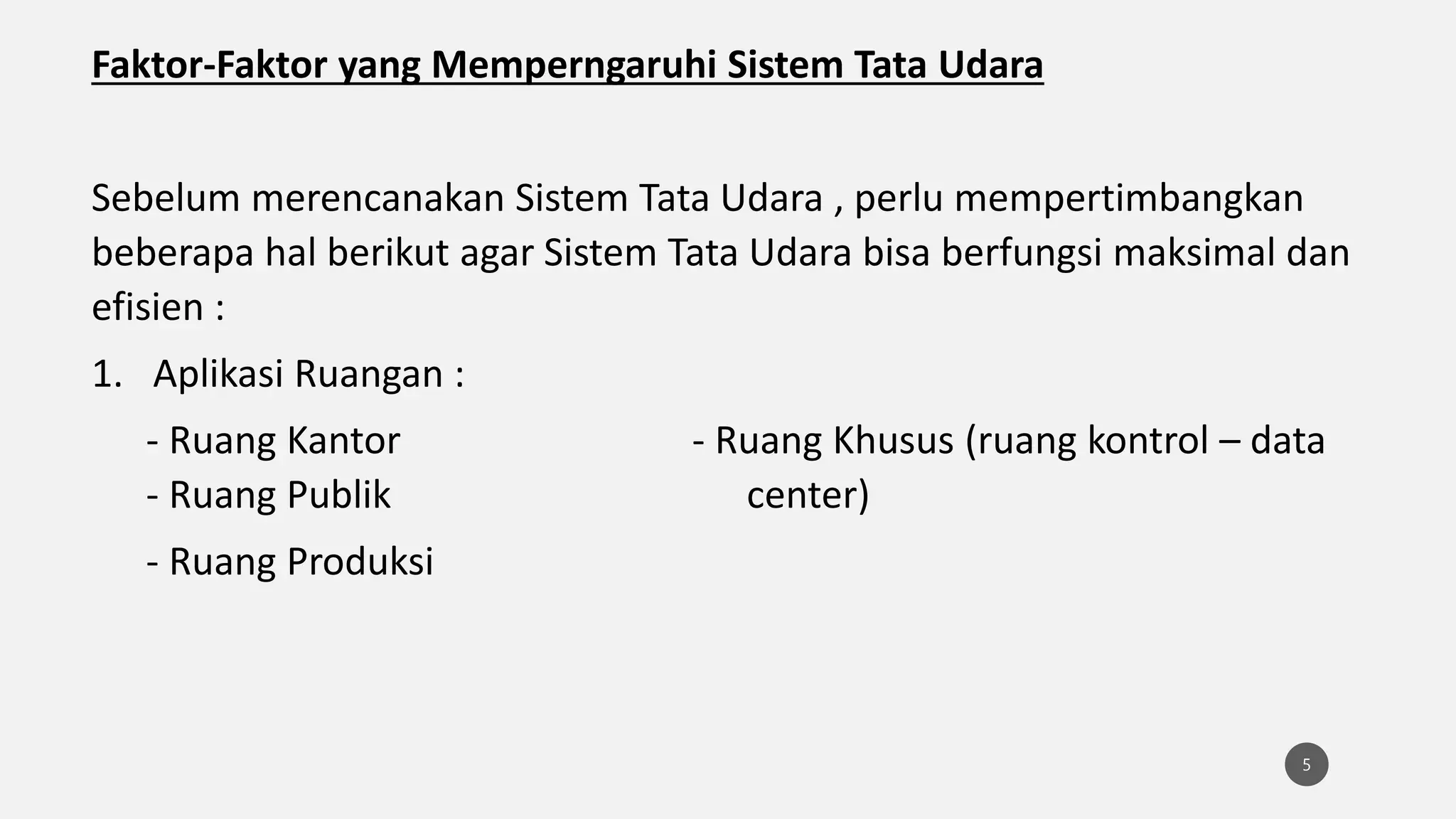 MATERI - PERENCANAAN SISTEM TATA UDARA.pptx