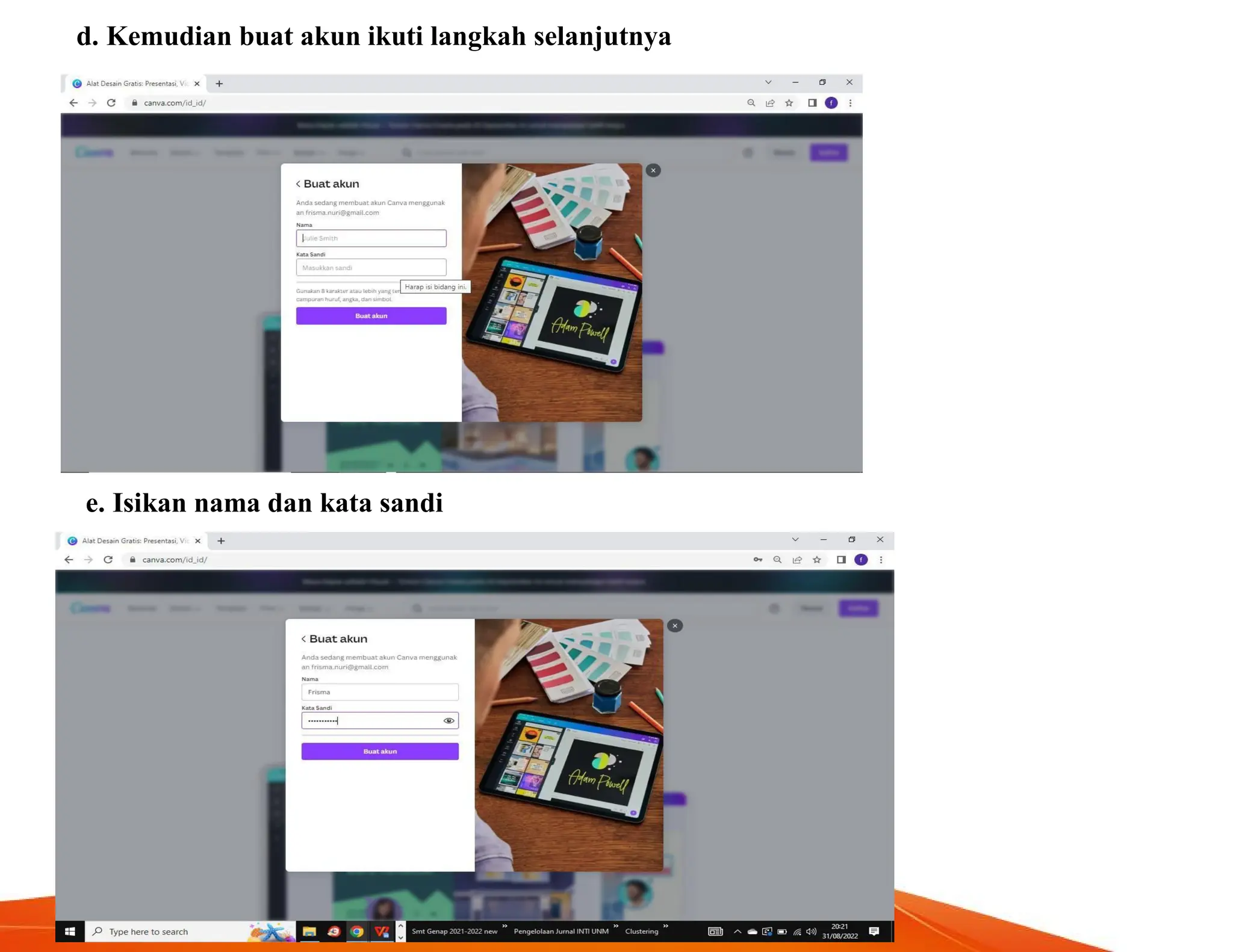 Materi pelatihan canva membuat desain dengan canva | PDF