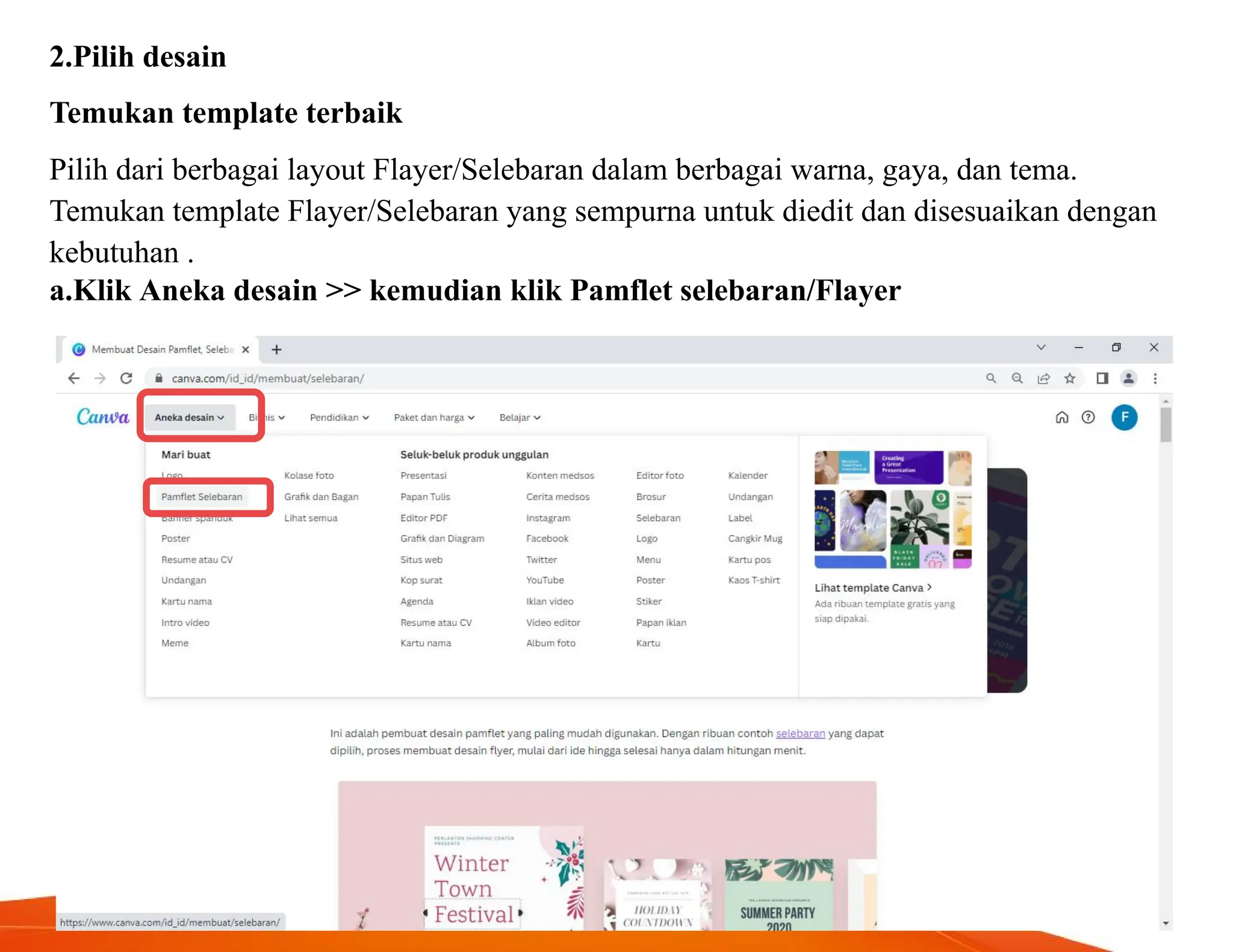 Materi pelatihan canva membuat desain dengan canva | PDF