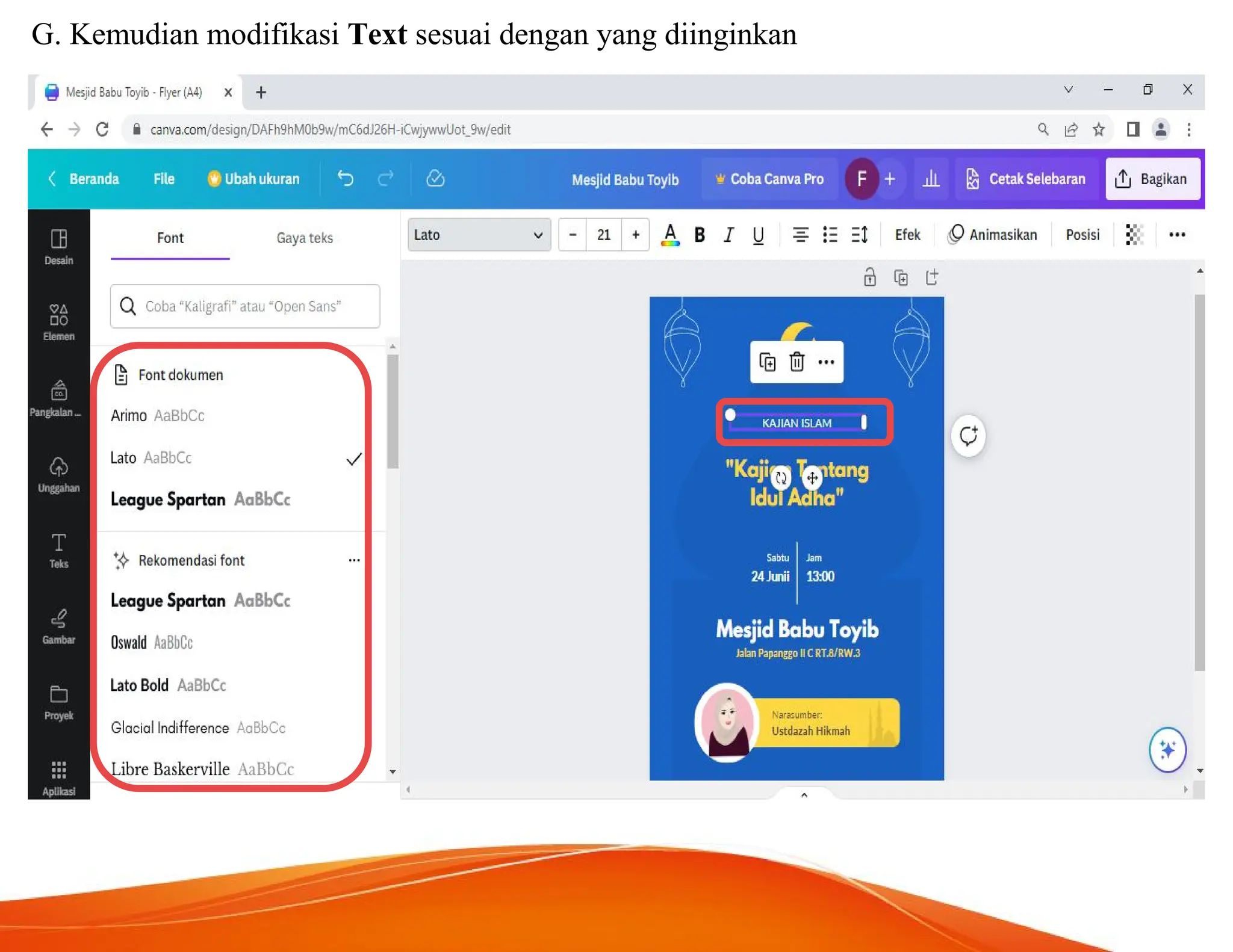Materi pelatihan canva membuat desain dengan canva | PDF