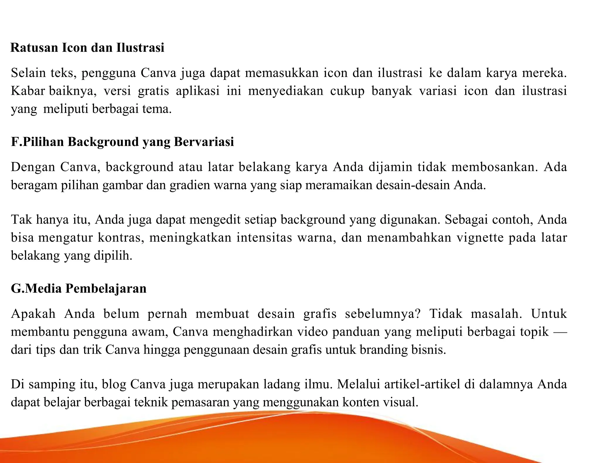 Materi pelatihan canva membuat desain dengan canva | PDF