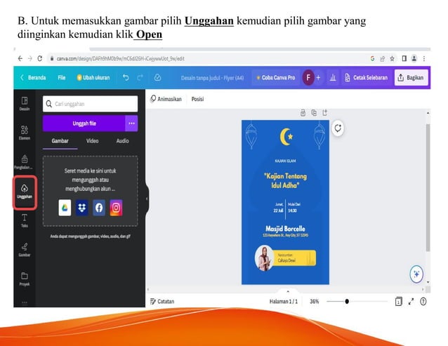 Materi pelatihan canva membuat desain dengan canva | PDF