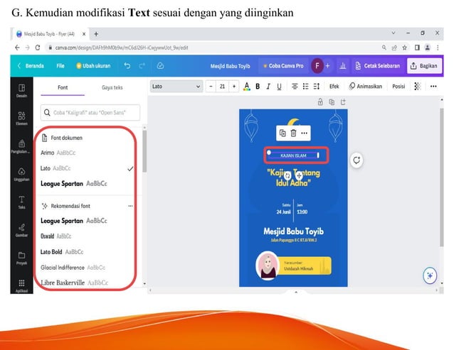 Materi pelatihan canva membuat desain dengan canva | PDF