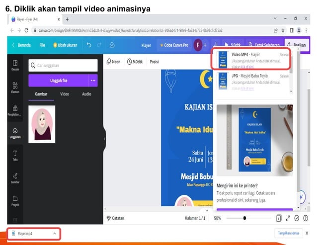 Materi pelatihan canva membuat desain dengan canva | PDF