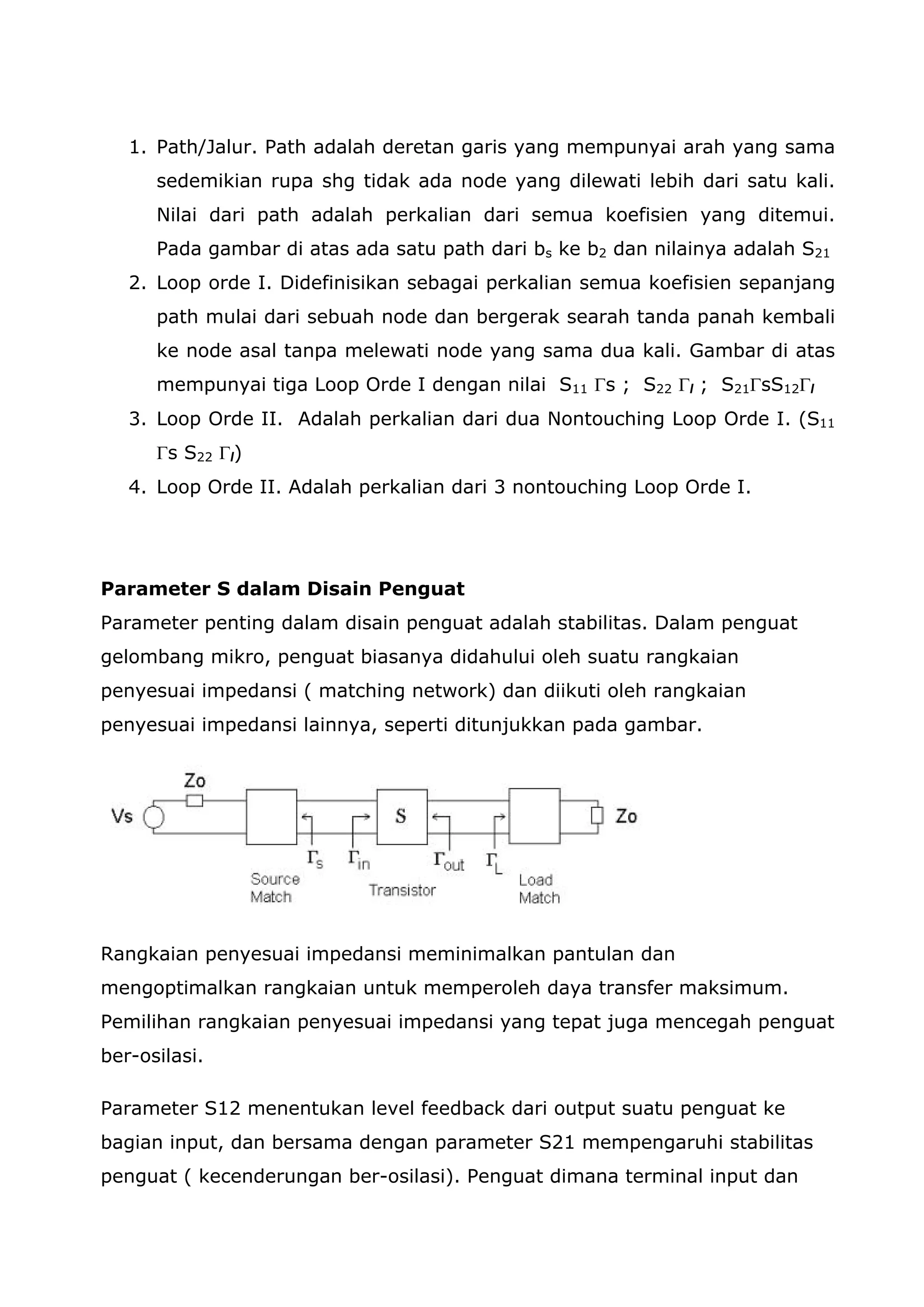 Materi s-parameter | PDF