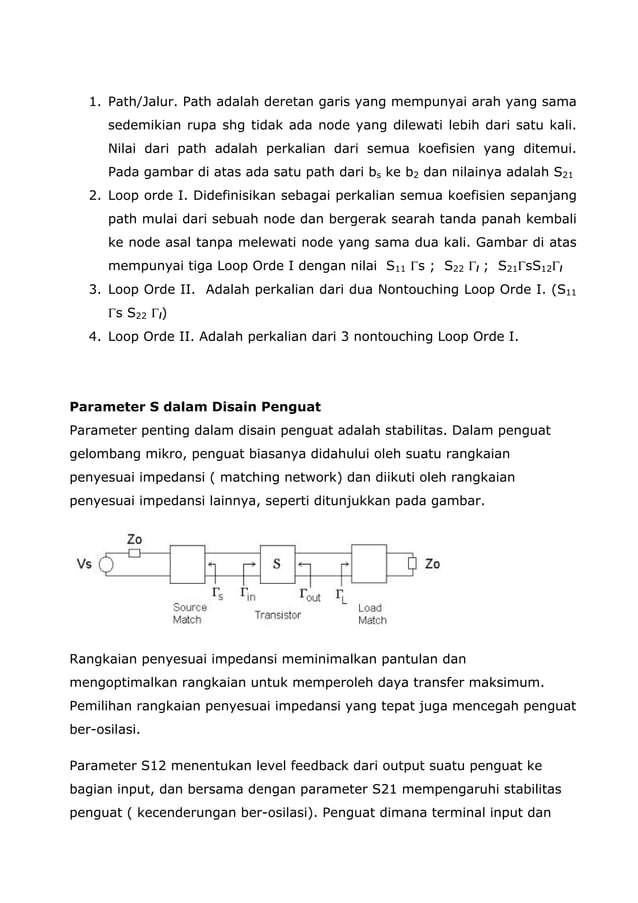 Materi s-parameter | PDF