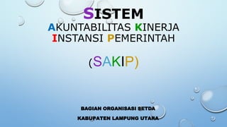 Materi sakip-rakor-20200212 (1) | PPT