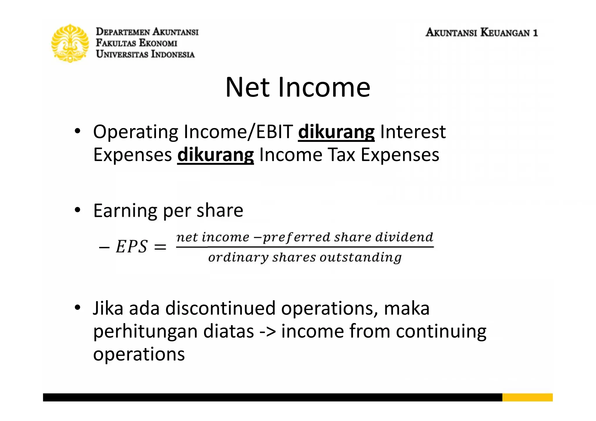 Statement of Comprehensive Income | PDF