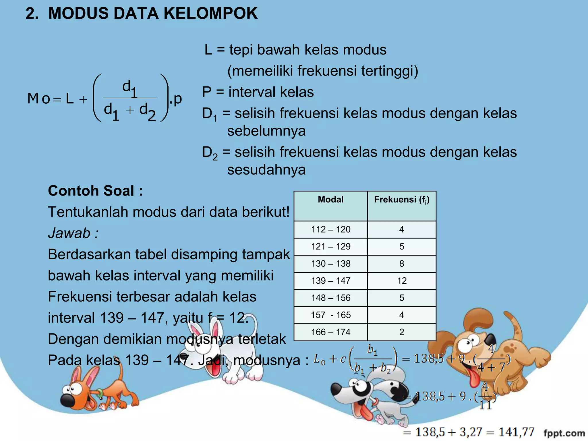Materi statistika | PPTX
