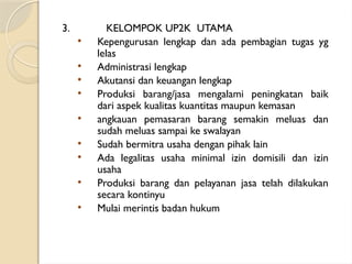 Materi-UP2K-Baru.Pembentukan UP2K PKKpptx | PPTX