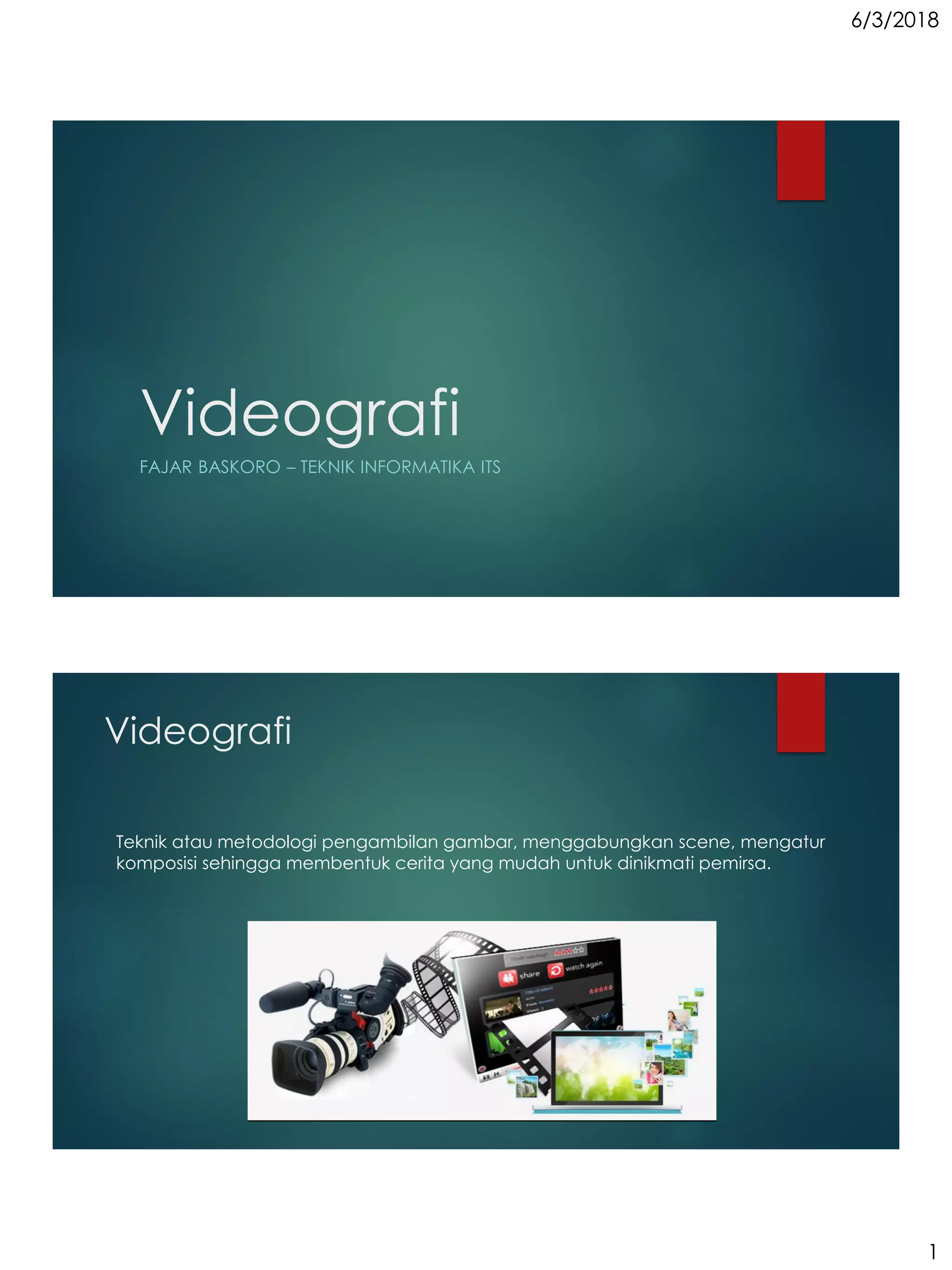 Materi videografi-success story | PDF