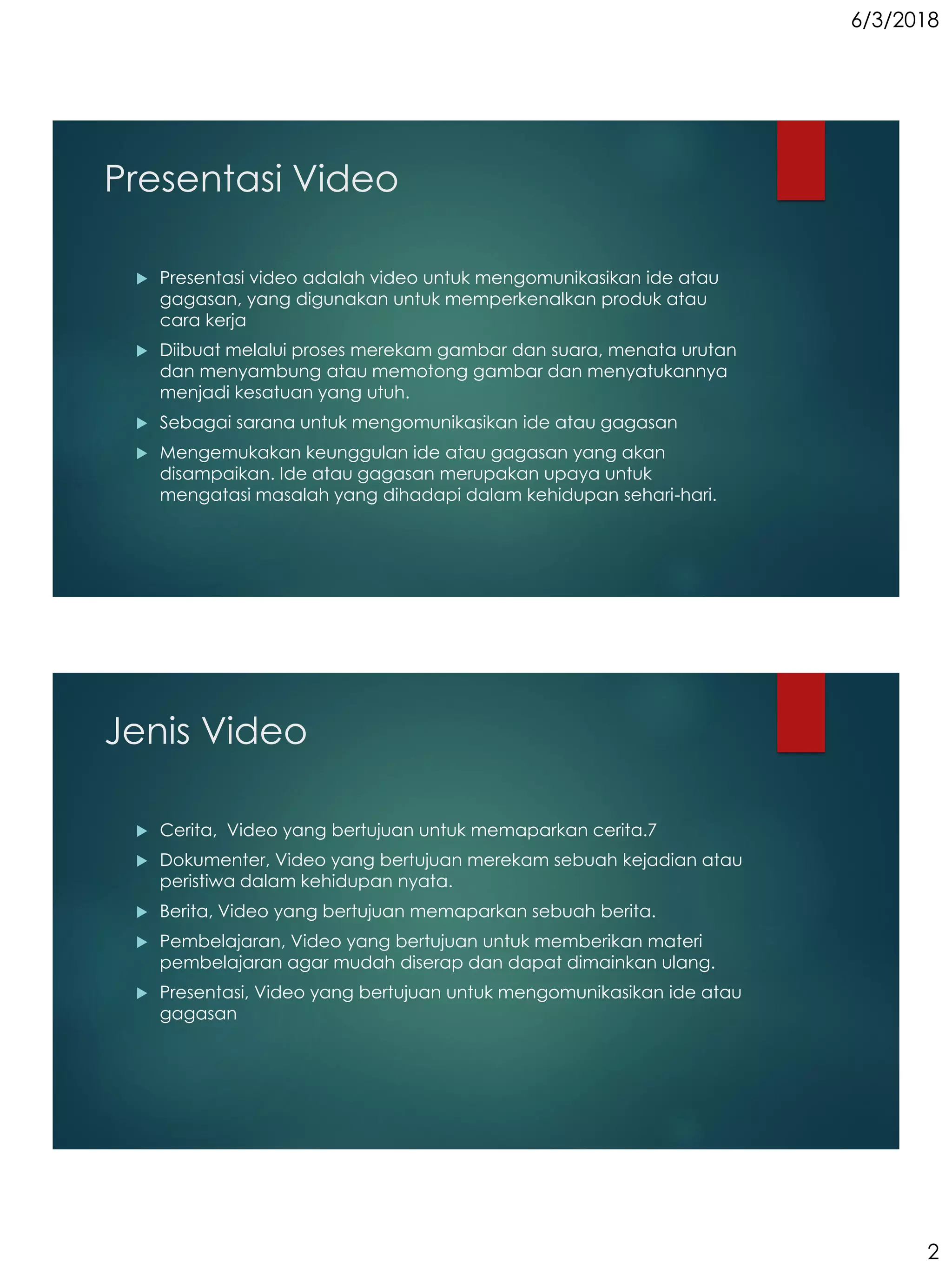 Materi videografi-success story | PDF