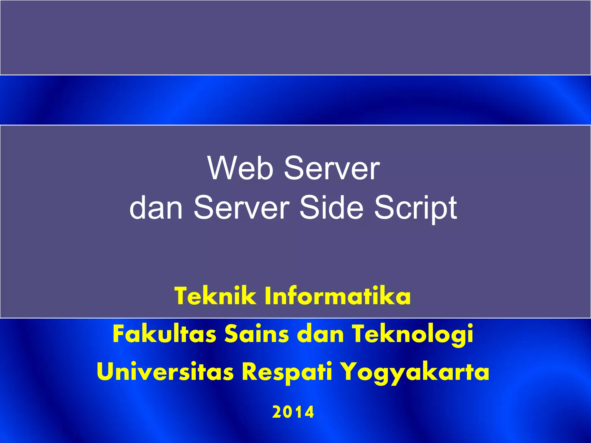 Web server | PDF