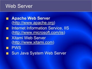 Web server | PDF