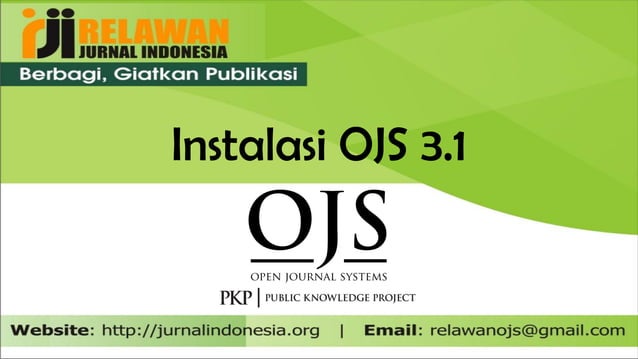Intalasi OJS 3.x Pada CPANEL (Fresh Install) | PPT