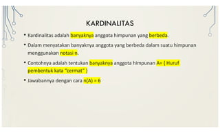 Konsep Himpunan dan Fungsi pada Matematika | PDF