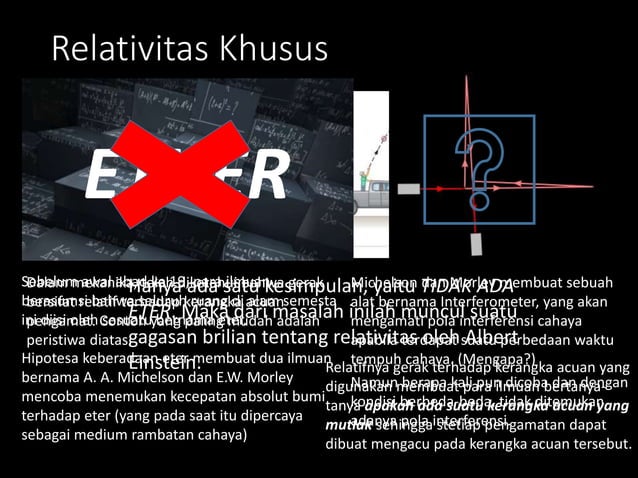 Materi 01 teori relativitas khusus (i) | PPTX