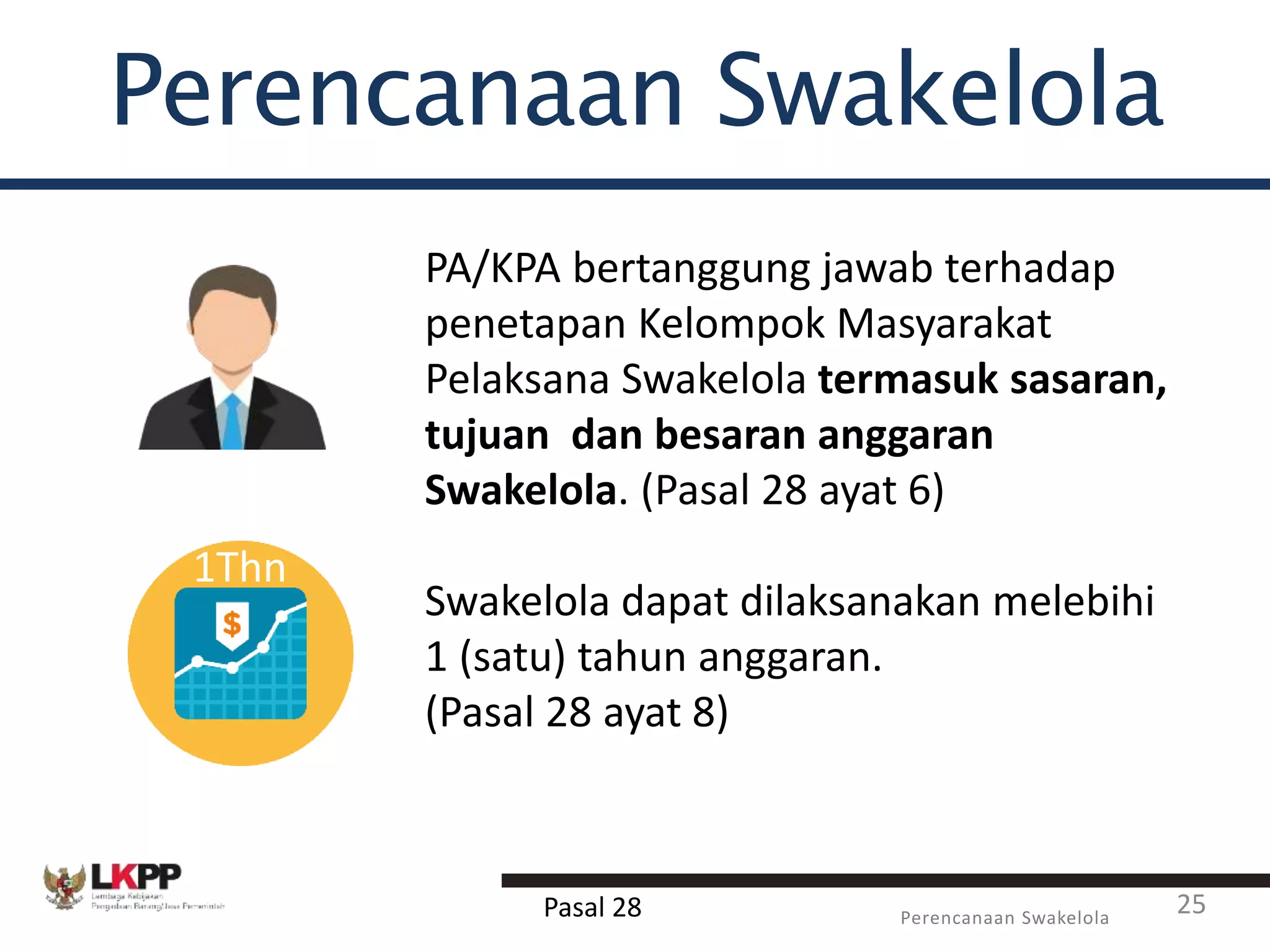 Materi 05 Pengadaan Barang/Jasa Secara Swakelola | PPTX