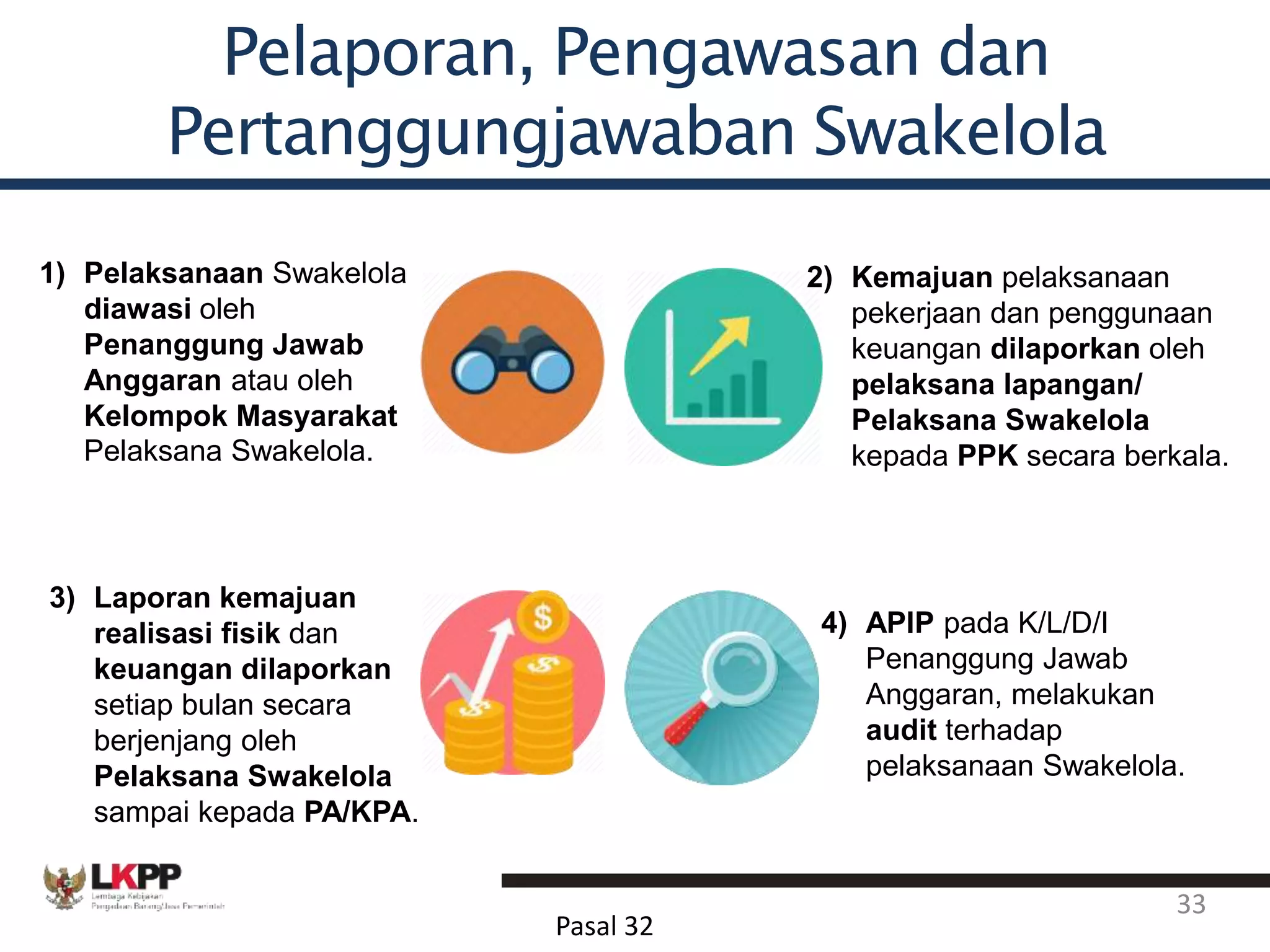 Materi 05 Pengadaan Barang/Jasa Secara Swakelola | PPTX
