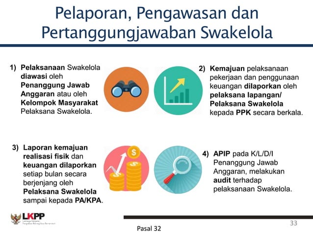 Materi 05 Pengadaan Barang/Jasa Secara Swakelola | PPTX